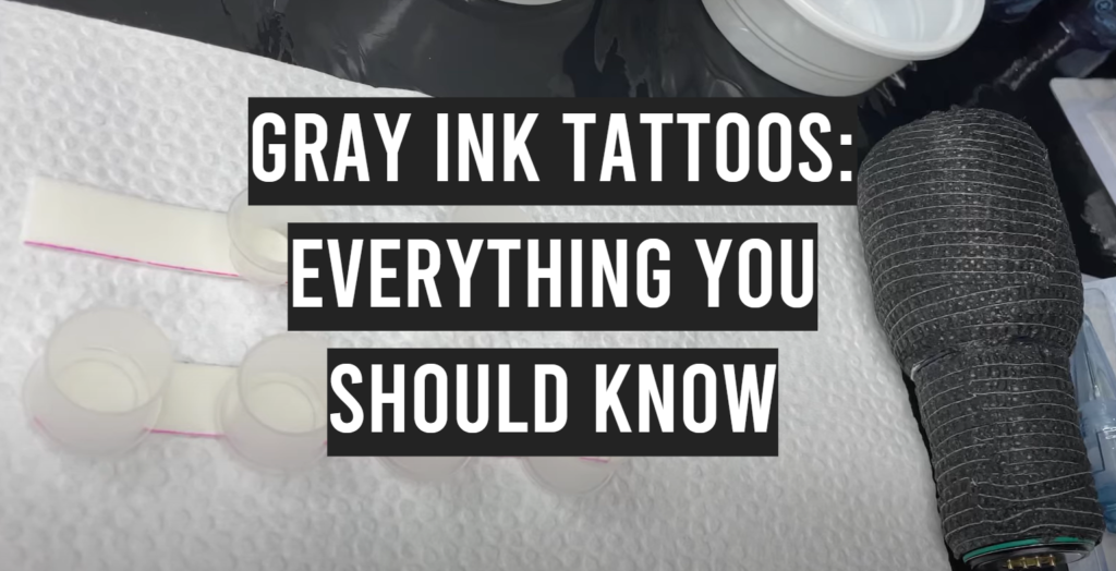 Gray Ink Tattoos: Everything You Should Know - TattooProfy
