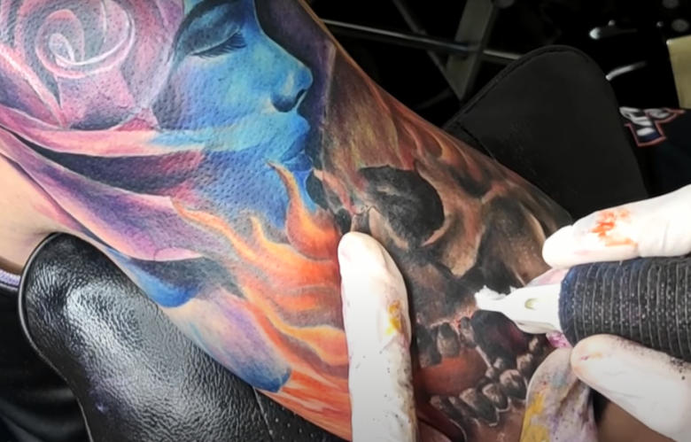 Can You Cover Up a Color Tattoo With Black? - TattooProfy