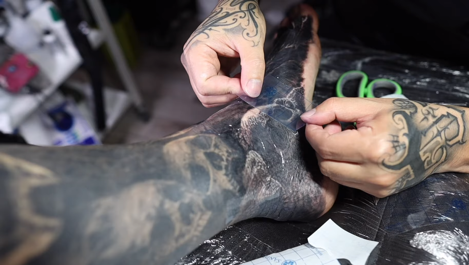 How Long to Keep Second Skin on Tattoo? - TattooProfy